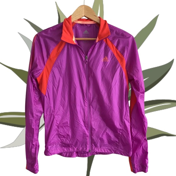 adidas | Jackets & Coats | Adidas Lightweight Zip Spray Jacket | Poshmark